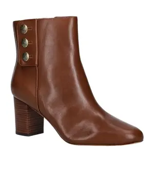 Ralph Lauren Zippered Ankle Boots - Brown