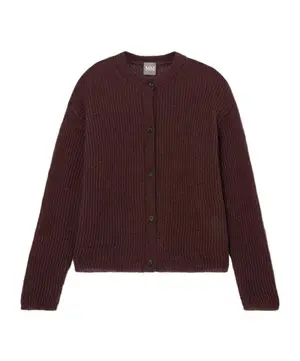 Max Mara By Knitted Cropped Cardigan