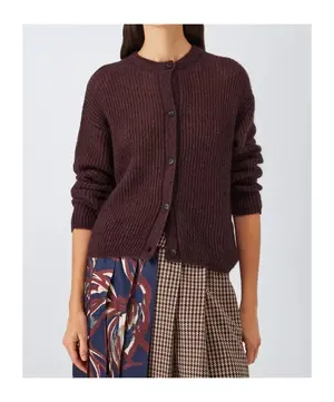 Max Mara By Knitted Cropped Cardigan