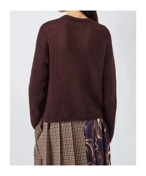 Max Mara By Knitted Cropped Cardigan