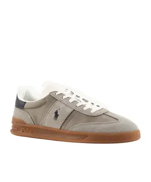 Polo Ralph Lauren Panelled Suede-trim Sneakers