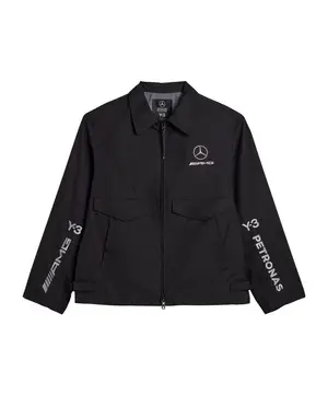 Y3 Zip Up Jacket With Wolf Graphic