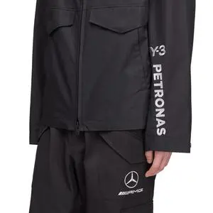 Y3 Zip Up Jacket With Wolf Graphic