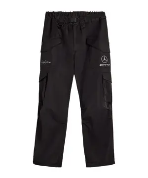 Y3 Mercedes Cargo Trousers - Black