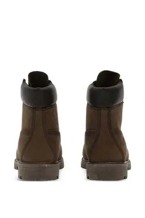 Timberland Lace-up Round Toe Boots - Brown