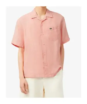 Lacoste Relaxed Fit Linen Shirt