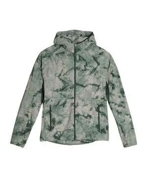 Y3 Lightweight Hooded Track Jacket With Graphic Print - Multi-color