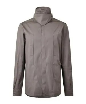 Rick Owens Taupe Zip-up Windproof Jacket