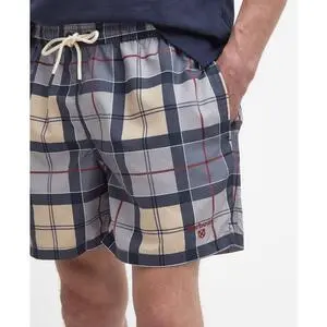 Barbour Checked Swim Trunks