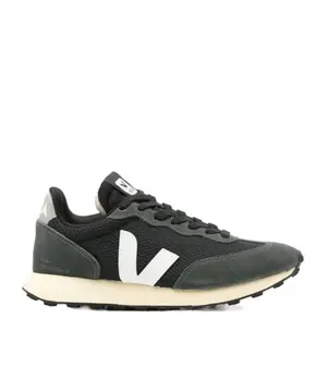 VEJA Rio Branco Lace-up Casual Sneakers - Black