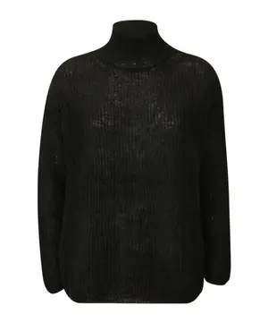 Max Mara Ribbed Turtleneck Sweater