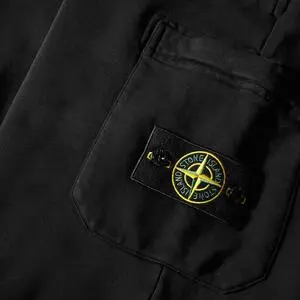 Stone Island Solid Color Casual Trousers