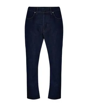 Stone Island Dark Navy Straight-leg Jeans - No