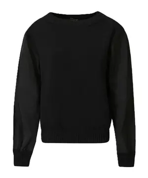 Max Mara Long-sleeved Knitted Shirt