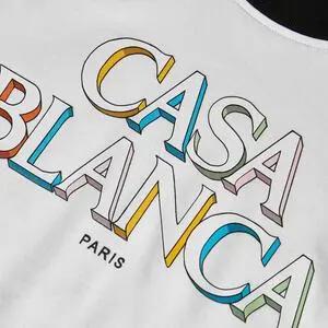 Casablanca Printed Long Sleeve T-shirt