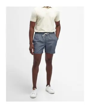 Barbour Drawstring Swim Trunks With Logo Detail
