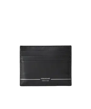 FERRAGAMO Leather Card Holder - No