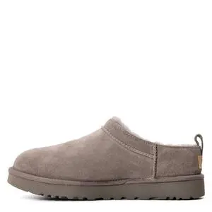UGG Classic Ankle Boots With Sheepskin Lining - Gray