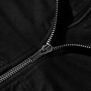 Rick Owens Cropped Full-zip Hooded Sweatshirt