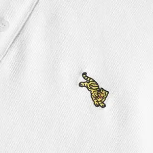 Kenzo Solid Short-sleeve Polo Shirt