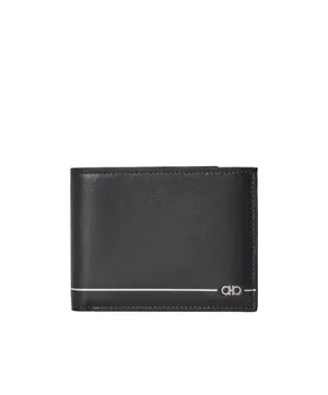 FERRAGAMO Smooth Leather Bifold Wallet