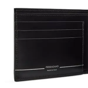 FERRAGAMO Smooth Leather Bifold Wallet