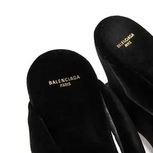 Balenciaga Wedge Thong Flip-flops - Black