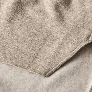 Rick Owens Heather Gray Knit Shorts