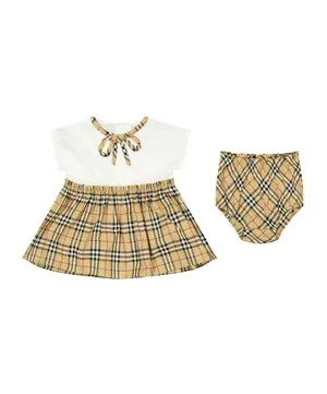 Burberry Two-piece Infant Set - Multicolor