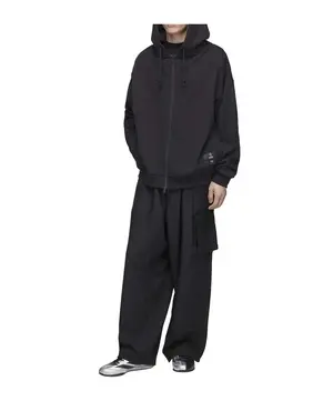 Y3 Minimal Zip-up Hoodie