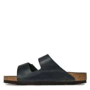 BIRKENSTOCK Flat Leather Sandals With Buckle Detail - No