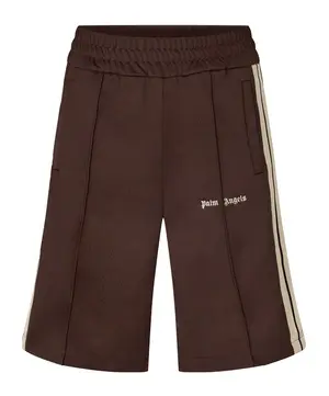Palm Angels Woven Tracksuit Shorts - Brown