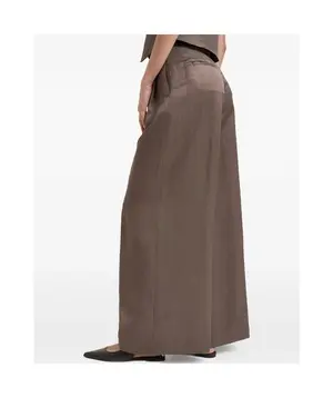 Peserico Pleated Wide-leg Trousers