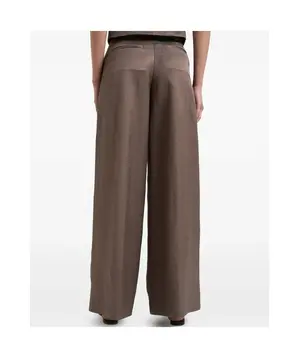 Peserico Pleated Wide-leg Trousers