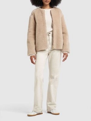 Max Mara Panno Collarless Casual Jacket