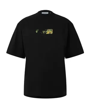 Off-White Crewneck Shortsleeve Tee - Black