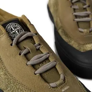 Stone Island Low-top Suede Panel Casual Skate Shoes