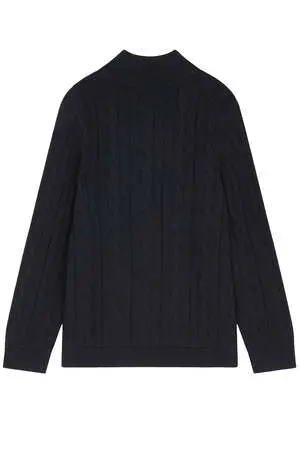 Paul Smith Long Sleeve Zip Neck Knit