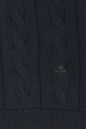Paul Smith Long Sleeve Zip Neck Knit