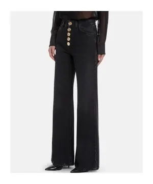 DONDUP Button-detail Wide-leg Jeans