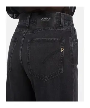 DONDUP Button-detail Wide-leg Jeans