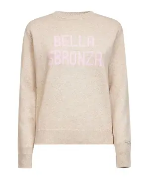 MC2 SAINT BARTH Long-sleeved Sweater - Nude
