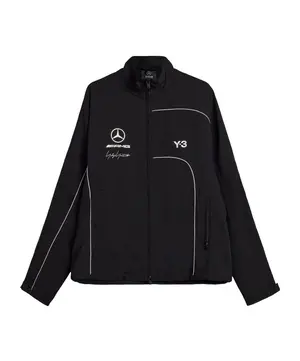 Y3 Classic Stand Collar Jacket With Mercedes Amg Logo