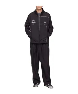 Y3 Classic Stand Collar Jacket With Mercedes Amg Logo
