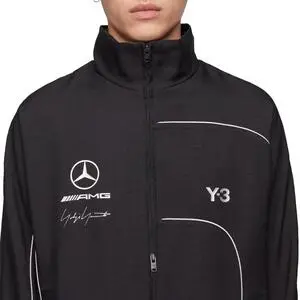 Y3 Classic Stand Collar Jacket With Mercedes Amg Logo