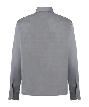 MAISON MARGIELA Zip Concealed Shirt Jacket