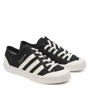 Y3 Lowtop Laceup Canvas Shoes