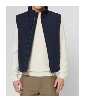 Hugo Boss Stand-collar Zippered Vest