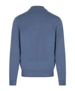 Hugo Boss Zip-neck Knitted Pullover