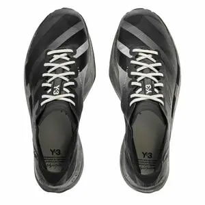 Y3 Color Blocked Lace Up Sneakers